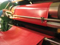 China Double Impression Fabric Industrial Rubber Sheet with 15-24Mpa Tensile Strength and Food Grade Quality for sale