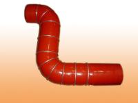 China 6 Inch High Temperature Resistance Polyester Braid Reinforced Silicone Hose Customizable for Racing Cars for sale