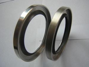China PTFE SS Oil Seal and PTFE Packing with Stainless Steel 304 + PTFE Carbon for Low Friction and High Temperature Resistance in Air Compressors for sale