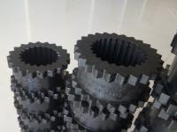 China Black Color 3J - 11J Size Range Polyurethane Gear Coupling for Air Compressor Applications for sale