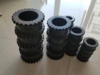 China Black Color 3J - 11J Size Range Polyurethane Gear Coupling for Air Compressor Applications for sale