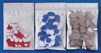 China 8-43mm Outer Diameter 1-3mm Thickness High Resistance PTFE Gasket Sheet for Bottle Seal for sale