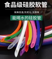 China Extruded High Hardness Silicone Tube Highly Durable with Customizable Size for Various Applications for sale