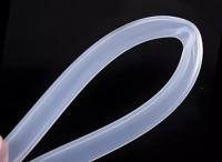 China Clear Customizable FDA Compliant Silicone Tube Extrusion for Automotive and Medical Applications for sale