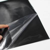 China Black Color Smooth Surface Silicone Rubber Sheet with 1.2m Width and 10m Length for sale