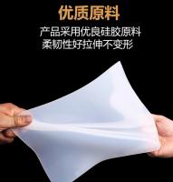 China Thin Silicone Rubber Sheet with 0.1-0.8mm Thickness 60 Shore A Hardness and 7.5Mpa Tensile Strength for sale