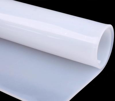 China High Temp Resistant Silicone Rubber Sheet 0.1-50mm Thick FDA RoHS for sale
