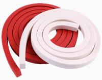 China High Temperature Resistant Silicone Sponge Extrusion with Good Wear Resistance and Tensile Strength 100-200psi for sale