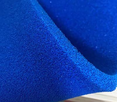 China Silicone Sponge Rubber Sheet with Double Impression Fabric Surface and 10-30 Shore A Hardness for -60°C to +260°C Applications for sale