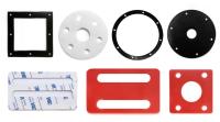 China Industrial Grade Silicone Rubber Washers with 20-80 Shore A Hardness Food Grade and Customizable Color for sale