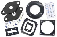 China Industrial Grade Silicone Rubber Washers with 20-80 Shore A Hardness Food Grade and Customizable Color for sale