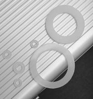 China Food Grade Silicone Rubber Washers with 9Mpa Tensile Strength and High Temperature Resistance for Sealing Applications for sale