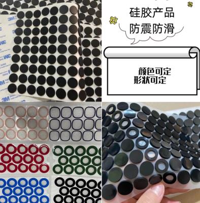 China Food Grade Silicone Rubber Washers 40-80 Shore A Hardness for sale