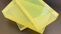 China Colorful Polyurethane Sheet with 35-155KN/m Tear Strength, 75-95 Shore A Hardness, and Good Machining Performance for sale