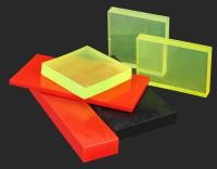 China Colorful Polyurethane Sheet with 35-155KN/m Tear Strength, 75-95 Shore A Hardness, and Good Machining Performance for sale