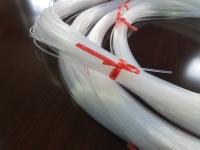 China 30Mpa Tensile Strength 90 Shore A Hardness Clear PTFE Tubing Polyurethane Hose ID1mm OD2mm 100m for sale