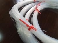 China 30Mpa Tensile Strength 90 Shore A Hardness Clear PTFE Tubing Polyurethane Hose ID1mm OD2mm 100m for sale