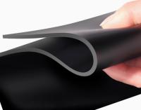 China White Industrial Rubber Sheet with Excellent Chemical Resistance and Temperature Range -35°C to 85°C for sale