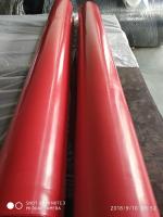 China 22Mpa Tensile Strength 35-40Shore A Hardness Pink Red Natural Rubber Sheet Gum Rubber Sheet for sale