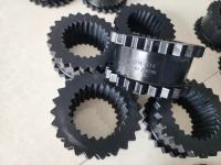 China 3J-11J Gear Rubber Coupling with 120°C Temperature Range, High Tensile Strength, and Oil Resistant for Screw Air Compressor for sale