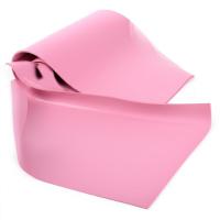 China 22Mpa Tensile Strength Pink Red Gum Rubber Sheet with 35-40Shore A Hardness for sale
