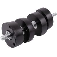 China Black High Elasticity Rubber Shock Mounts with Galvanized Metal and 40-60 Shore A Hardness for Anti Vibration for sale