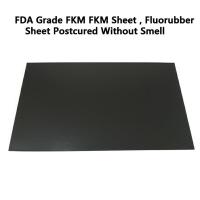 China FDA Grade FKM Sheet Postcured Without Smell High Temperature Resistant Fluorubber Sheet for sale