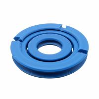 China Blue High Quality TPU Hydraulic UN Seals with 90 Shore A Hardness for Rod and Piston for sale