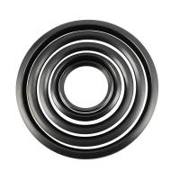 China Smooth Surface Black Color Silicone Rubber Washers Vee Seal Full Sets Mould for sale