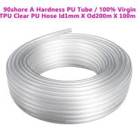 China 90shore A Hardness 100% Virgin TPU Clear PU Tube and PU Hose ID1mm x OD2mm x 100m for sale