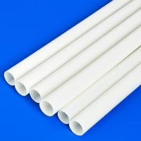 China Industrial Grade White Moulded PTFE Tube with 100% Virgin PTFE Material and Smooth Surface for sale