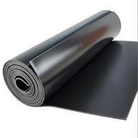 China Virgin PVC Material Industrial Rubber Sheet with Solid Backing and Easy To Clean PVC Mat for sale