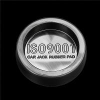 China ISO9001 Certified Black Car Jack Rubber Pad for Shock Absorption and Paint Protection for sale