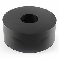 China Black Rubber Jack Pad for Car Jack Application with Shock Absorption for sale