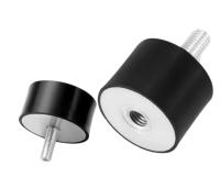 China High Vibration Dampening Rubber Shock Mounts Black Rubber Components for Industrial Machinery and Equipment Applications for sale
