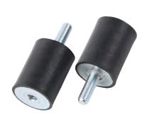 China High Vibration Dampening Rubber Shock Mounts Black Rubber Components for Industrial Machinery and Equipment Applications for sale