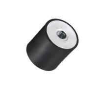 China High Shock Absorption Rubber Shock Mounts Black Durable Vibration Dampening Mounts for Industrial Equipment and Machines for sale