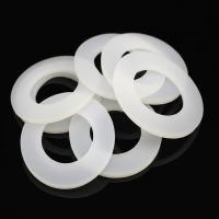 China Extreme Temperature Resistant Silicone Rubber Washer with High Tensile Strength and Customizable Size for Sealing Applications for sale