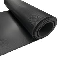 China Double Impression Fabric Industrial Rubber Sheet with 15-24Mpa Tensile Strength and Food Grade Quality for sale