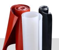 China Industrial Grade Silicone Rubber Sheet with 7.0-12.0Mpa Tensile Strength and 26-42N/mm Tear Strength for sale