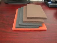 China 3M Adhesive Backed Silicone Sponge Sheet with Close Cell Structure for High Temperature Resistant Gasket Applications for sale