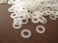 China Food Grade Silicone Washers with Close Cell Structure in Customized Sizes for Sealing Applications for sale