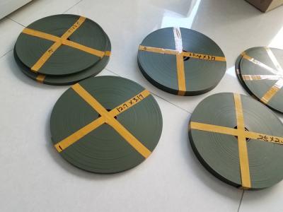 China 0.8mm Thickness 60%PTFE+40%Bronze Industrial Rubber Sheet PTFE Guide Tape with 15m/s Working Speed for sale