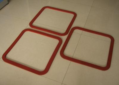 China Food Grade Closed Cell Silicone Rubber Washers High Temperature Resistant Silicone Foam Gasket for sale