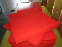 China 75-95 Shore A Hardness Polyurethane Sheet with 35-155KN/m Tear Strength and Good Machining Performance for sale