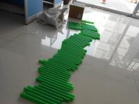 China High Strength Nylon Plastic Rod PU Rod 300-500mm Length with ROHS Standard for sale