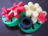 China High Wear Resistant T Type Polyurethane Coupling for Industrial Metal Shaft with Standard Size Options for sale