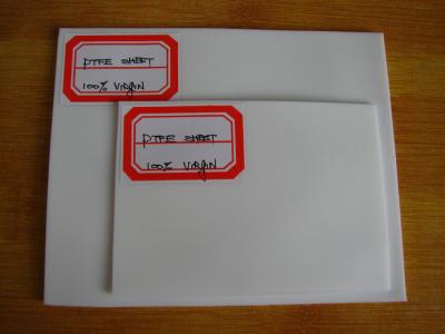 China Virgin PTFE Sheet with 20-30Mpa Tensile Strength and -180°C to +260°C Temperature Resistance for Industrial Applications for sale