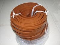 China Brown Food Grade Silicone Rubber Cord with High Tensile Strength and Without Smell for Sealing Applications for sale