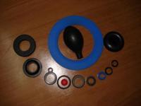 China Industrial Grade RoHS Certified Smooth Surface Silicone Rubber Washers and Gaskets for sale